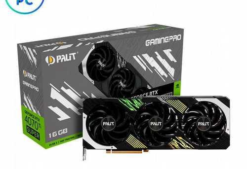 Видеокарта RTX4070Ti super 16GB Palit gamingpro NE