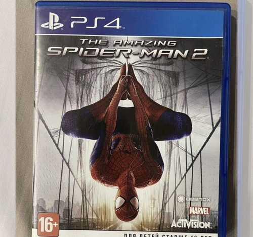 Диски на ps4 the amazing spaider men 2