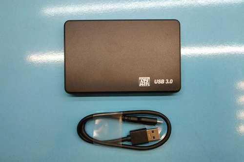 Внешний бокс для HDD SSD 2.5" USB 3.0 с кабелем