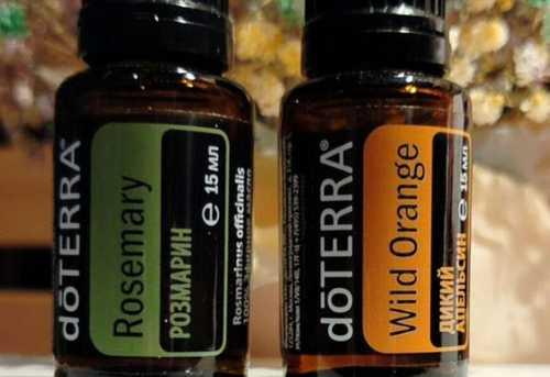 Набор эфирных масел Doterra розмарин и апельсин