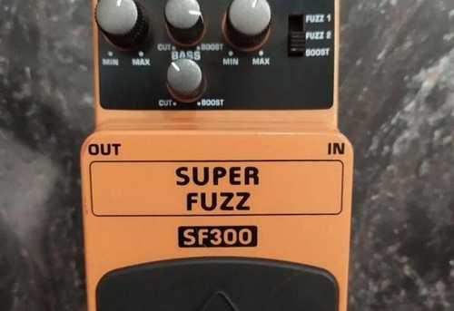 Гитарная педаль behringer super fuzz sf300