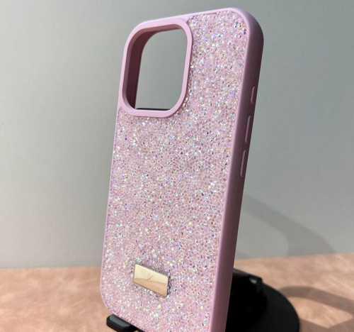 Чехол на iPhone 16 Pro Swarovski