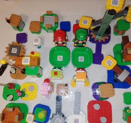 Lego Super Mario 71360 x 71387 / Марио и Луиджи