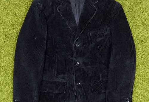 Винтажный вельветовый пиджак р-р 48