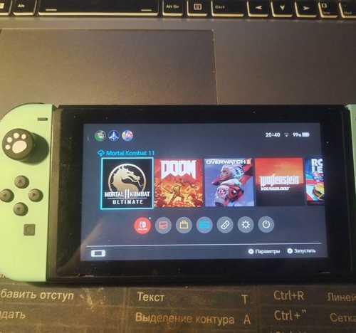 Nintendo switch rev 2 бу