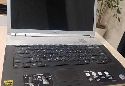 Ноутбук Sony vaio