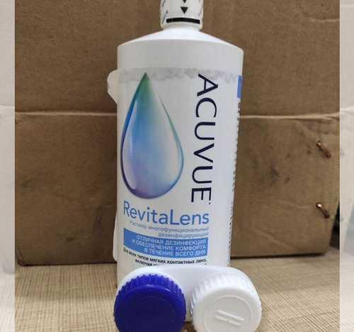 Раствор для контактных линз acuvue RevitaLens