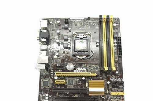 Материнская плата S-1150 asus B85M-E Rev. 1.02