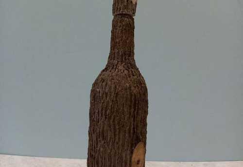 Сувенирная бутылка дерево