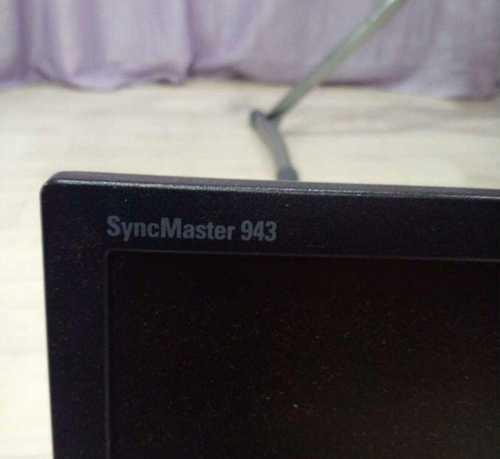 Монитор samsung Syncmaster 943