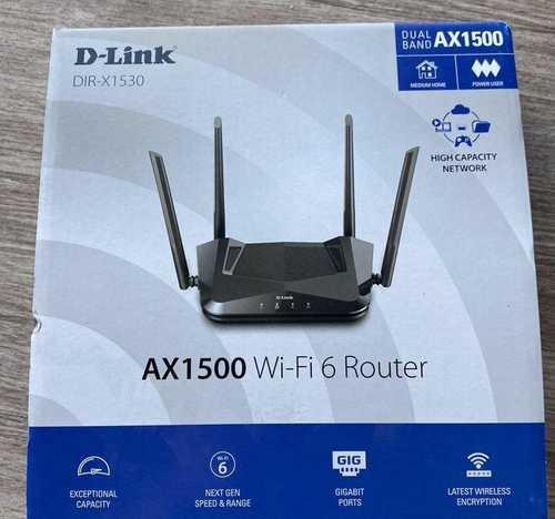 Wifi роутер D-Link DIR-X1530