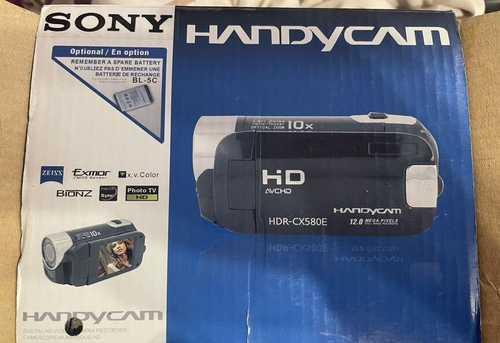 Видеокамера sony handycam hdr-cx580e