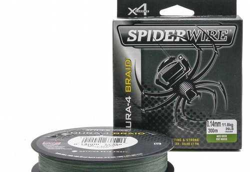 Шнур Spiderwire Dura-4 300м 0,14мм Yellow 1450415