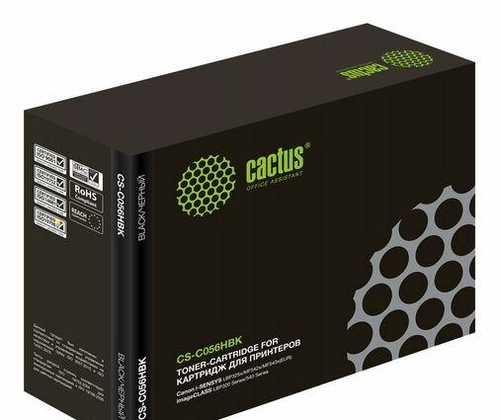 Картридж лазерный Cactus CS-c056hbk 056 H черный
