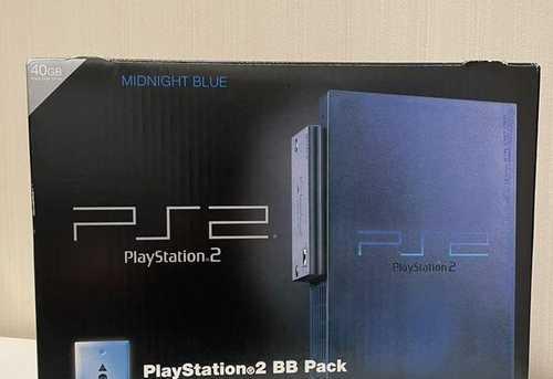 PlayStation 2 Midnight Blue BB Pack
