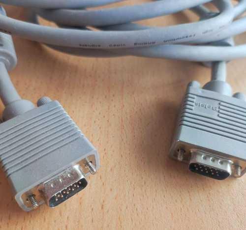 Кабель для компьютера vga 5метров