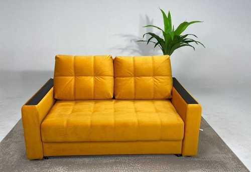 Компактный диван Желтый