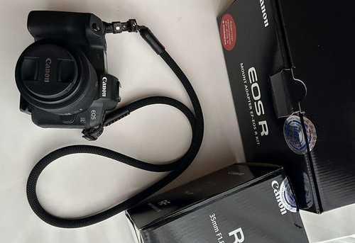 Canon EOS R body + объектив Canon RF 35 mm f/1.8