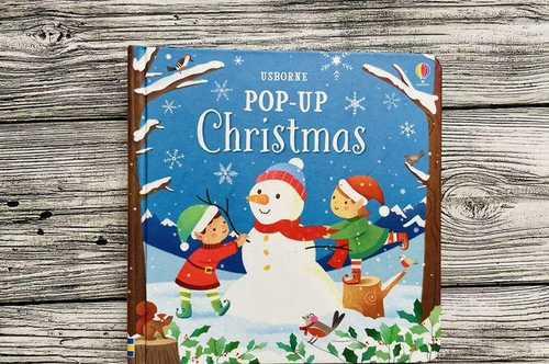 Pop-up Christmas Usborne детские рождественские кн