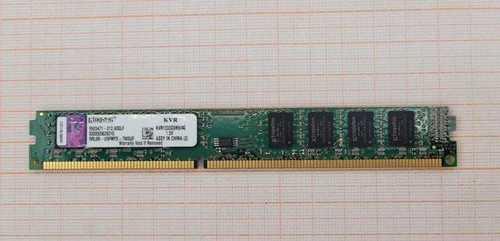 DDR3 1333/1600 dimm kingston kvr1333d3n9/4G