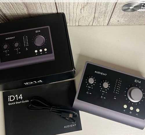 Audient id14 mkii звуковая карта