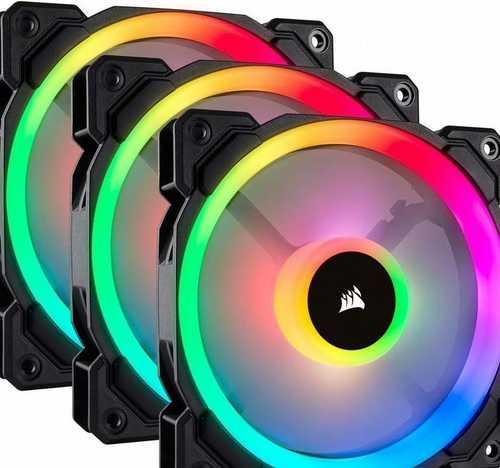 Набор вентиляторов X3 Corsair LL120 RGB