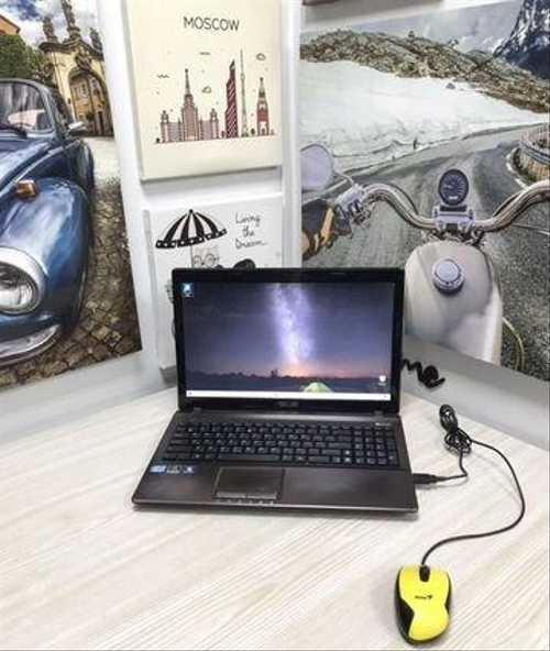 Игровой ноутбук Asus X53S i5-2410m/gt540m 2 Гб
