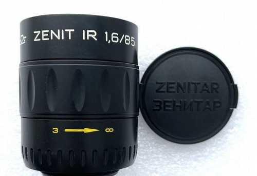 Объектив zenit ir 1.6/85 м-42