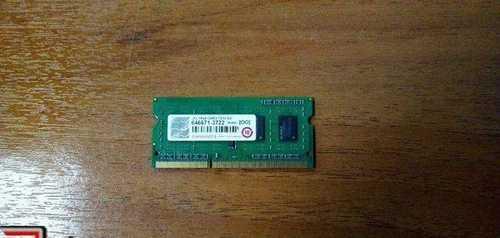 RAM SO-dimm Transcend DDR3 2048/10600/1333