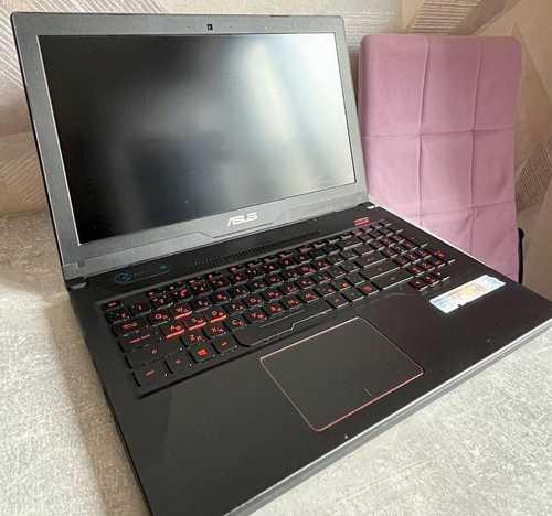 Игровой ноутбук asus FX503VD, i5 7300HQ, GTX1050