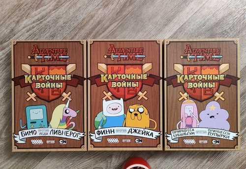 Настольные игры "Карточные войны" Adventure Time