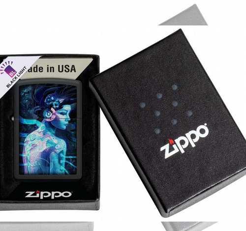 Зажигалка Zippo Cyborg Woman 48517