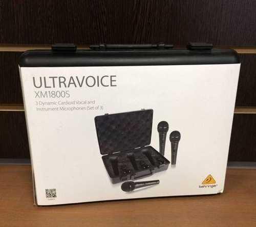 Behringer Ultravoice XM1800S набор микрофонов