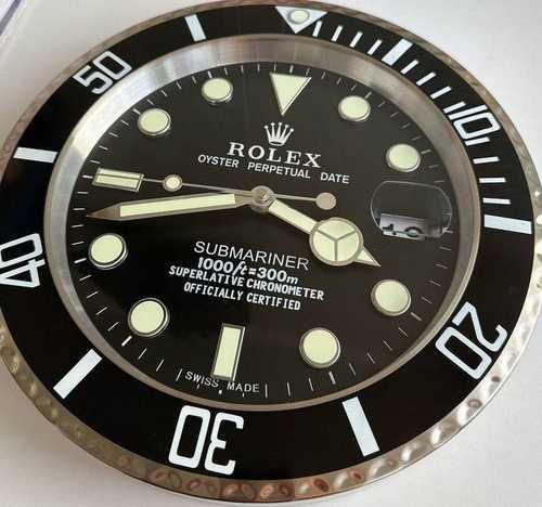 Настенные часы rolex submariner date