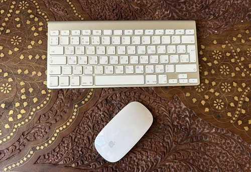 Клавиатура и мышь Apple б/у
