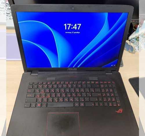 Ноутбук игровой Asus Rog GL752VW