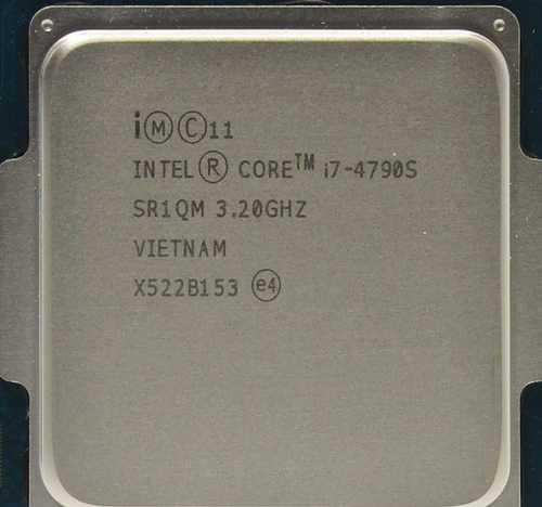 Процессор intel core i7 4790