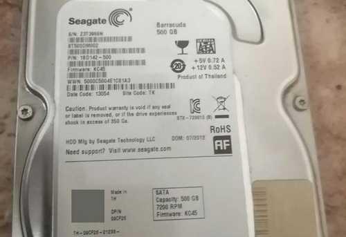 HDD Seagate 500Gb