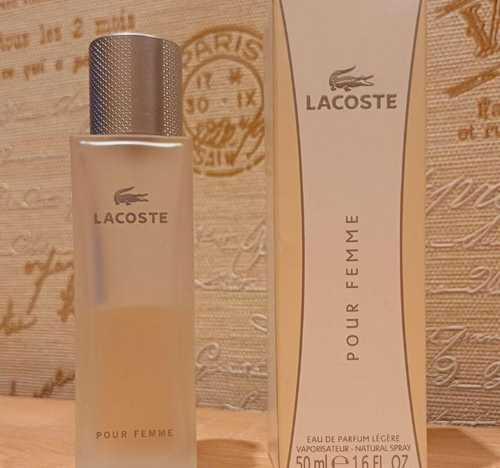 Lacoste pour femme legere Оригинал