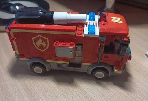 Lego city пожарная машина