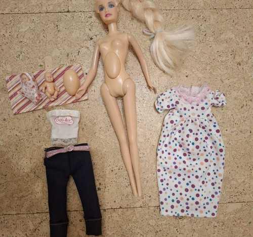 Кукла barbie беременная