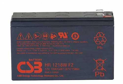 Аккумулятор CSB HR 1218W новый