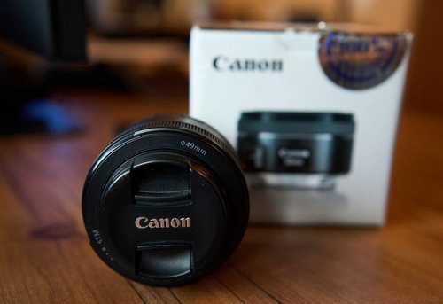 Объектив Canon EF 50mm 1.8 STM