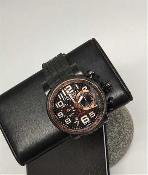 Часы Graham Silverstone Stowe Black PVD Steel & Go