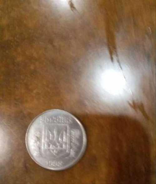 Монета 5 копiйок 1992г украина