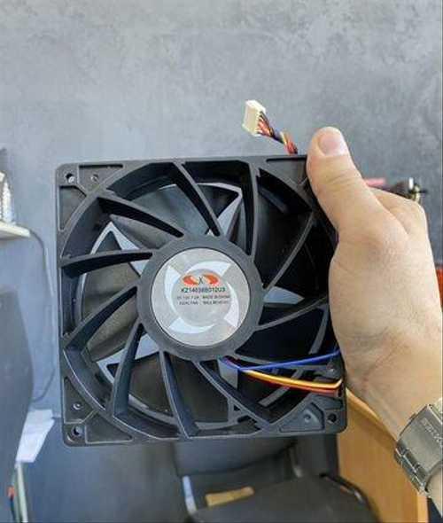 Вентилятор 140х140 KA, для асиков и GPU ферм