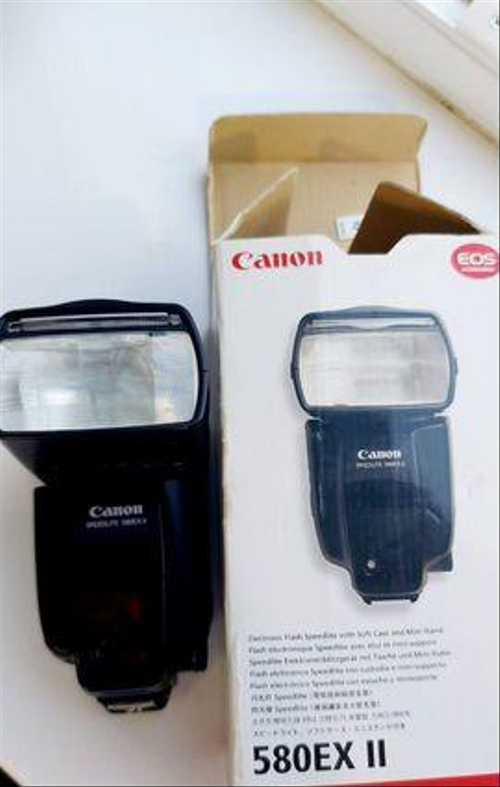 Фотовспышка Сanon Speedlite EX 580 II