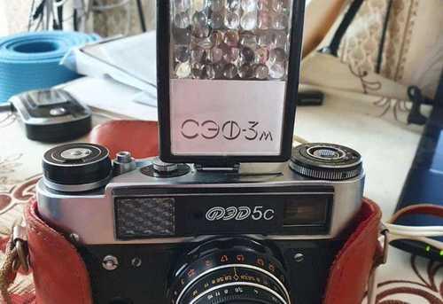 Плёночный фотоаппарат фэд 5С