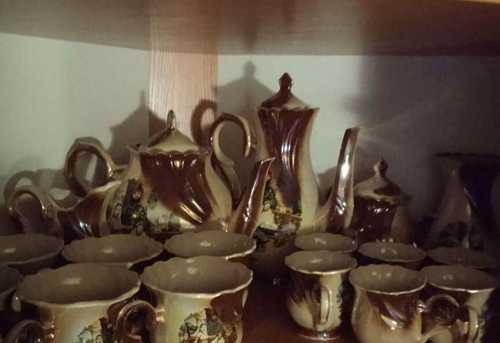 Чайно кофейный сервиз керамика