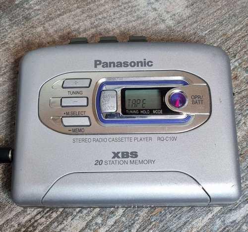Кассетный плеер panasonic rq-c10v